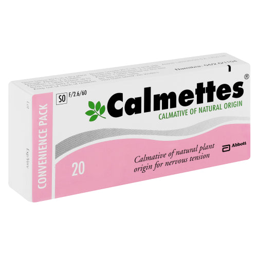 Calmettes 20 Tablets / Capsules – Zoie Health