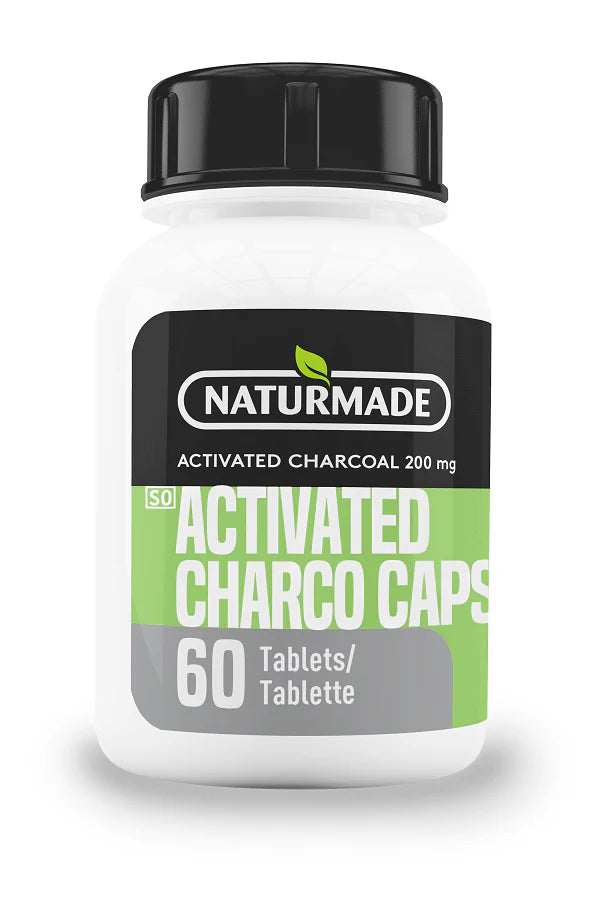 Naturmade Activated Charcoal Caps 60 – Zoie Health
