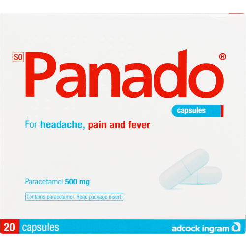 Panado Capsules 20's – Zoie Health