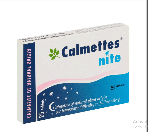 Calmettes Nite 125mg 25 Tablets / Capsules – Zoie Health