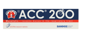 ACC 200 (25 Effervescent Tablets / Capsules) – Zoie Health