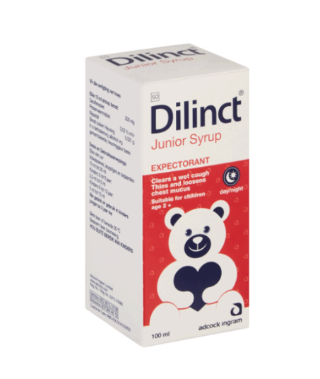 Dilinct Junior 100ml Expectorant – Zoie Health